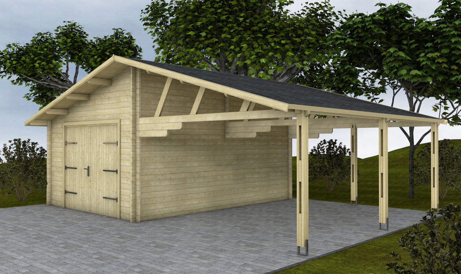 Copertina auto, Garaj • LemnSuperMarket.ro